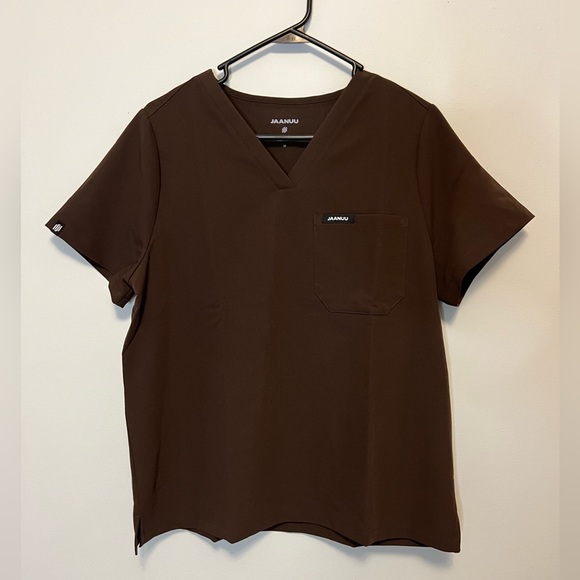 Jaanuu | Tops | Nwt Jaanuu Limited Edition Brown Rhena Scrub Top | Poshmark